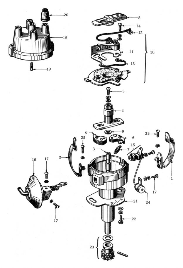 Distributor - Datsun 1000